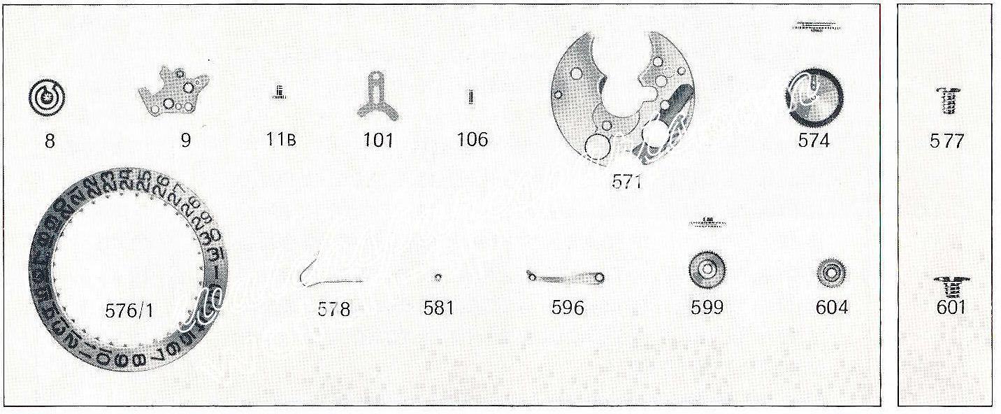 Bulova 12EBA - watchsparesparts.com