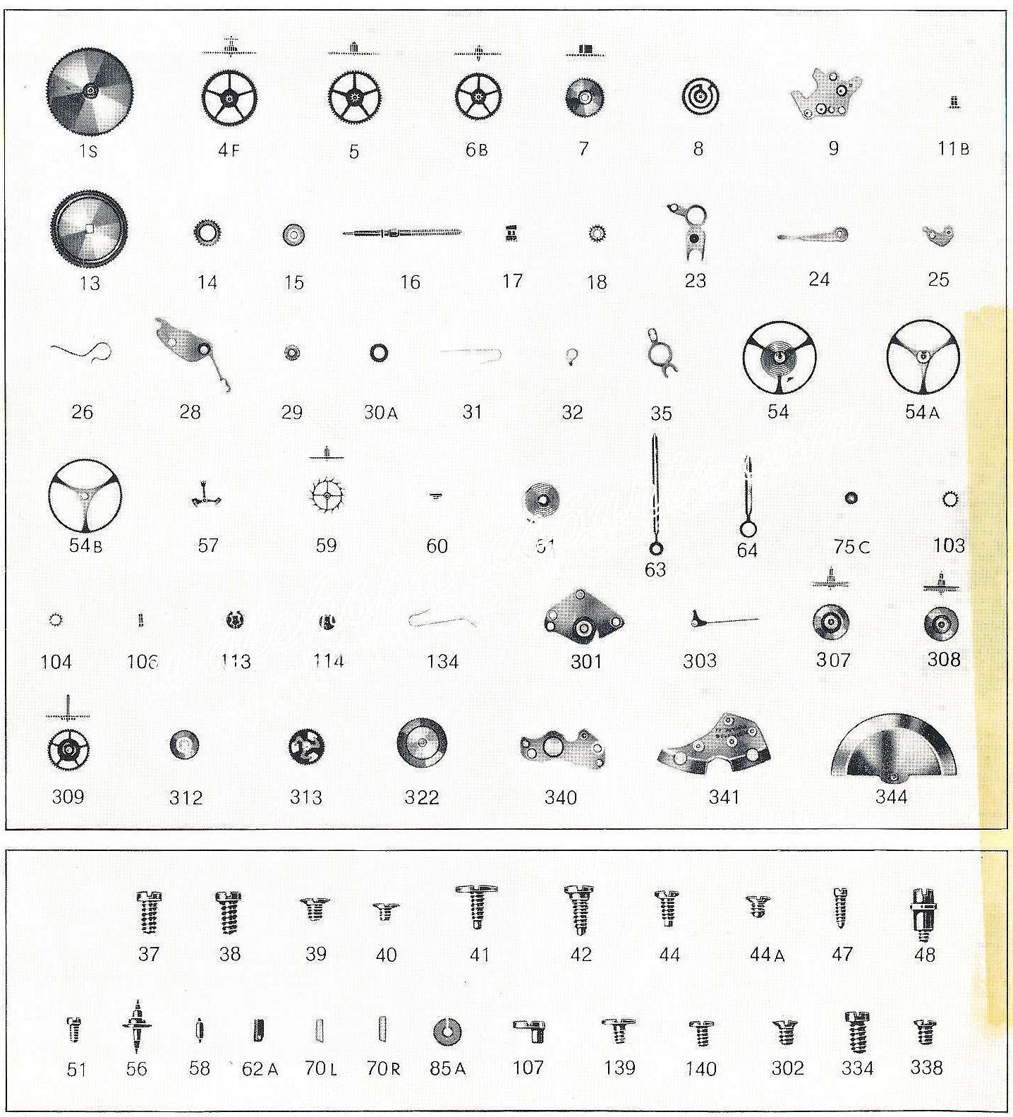 Bulova 12EBA - watchsparesparts.com