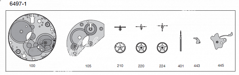 ETA 6497-1 - watch-spares.com