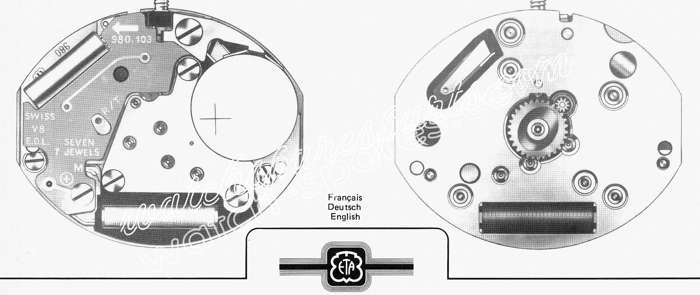 ETA 980.003 - watch-spares.com