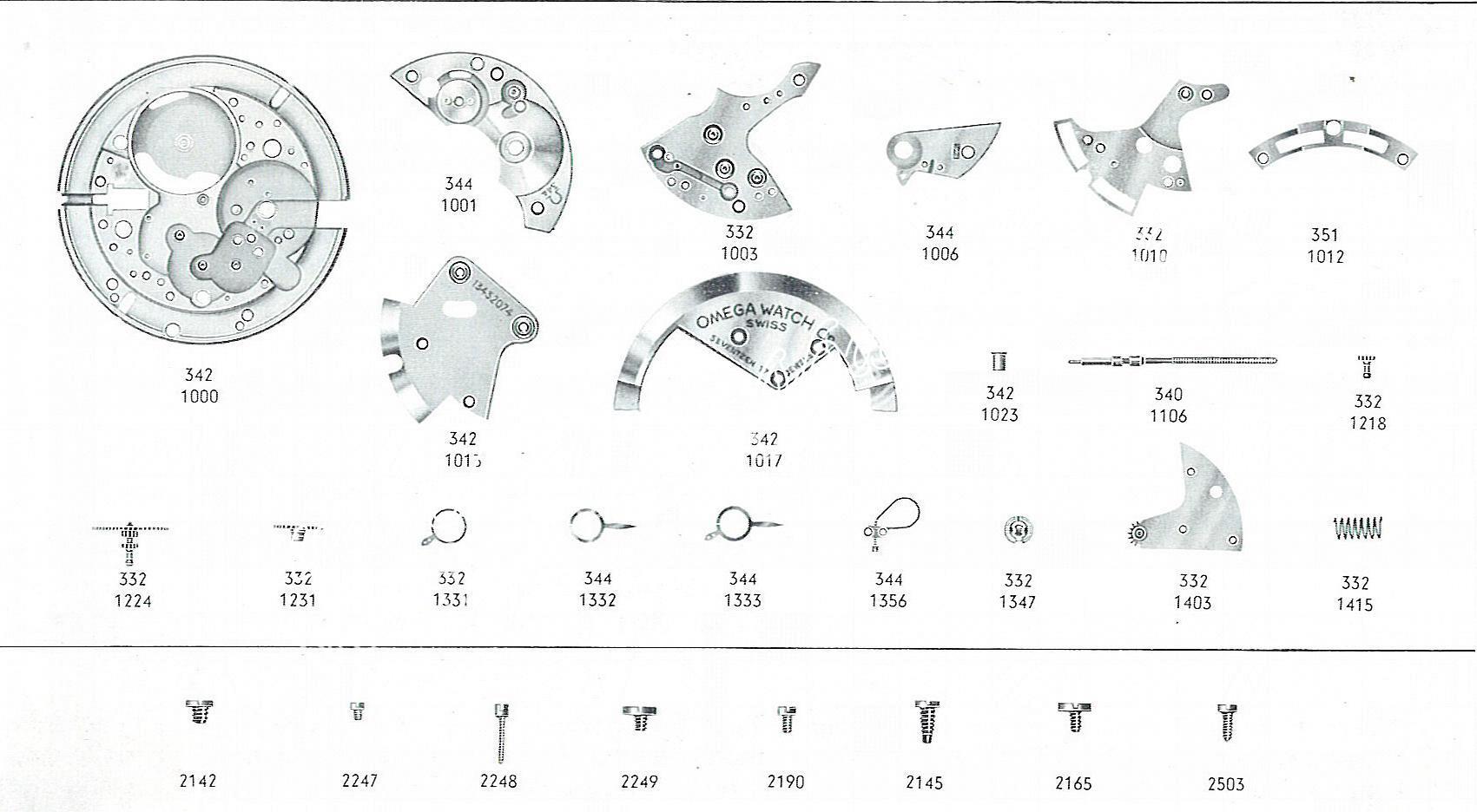 Omega 344 - watch-spares.com