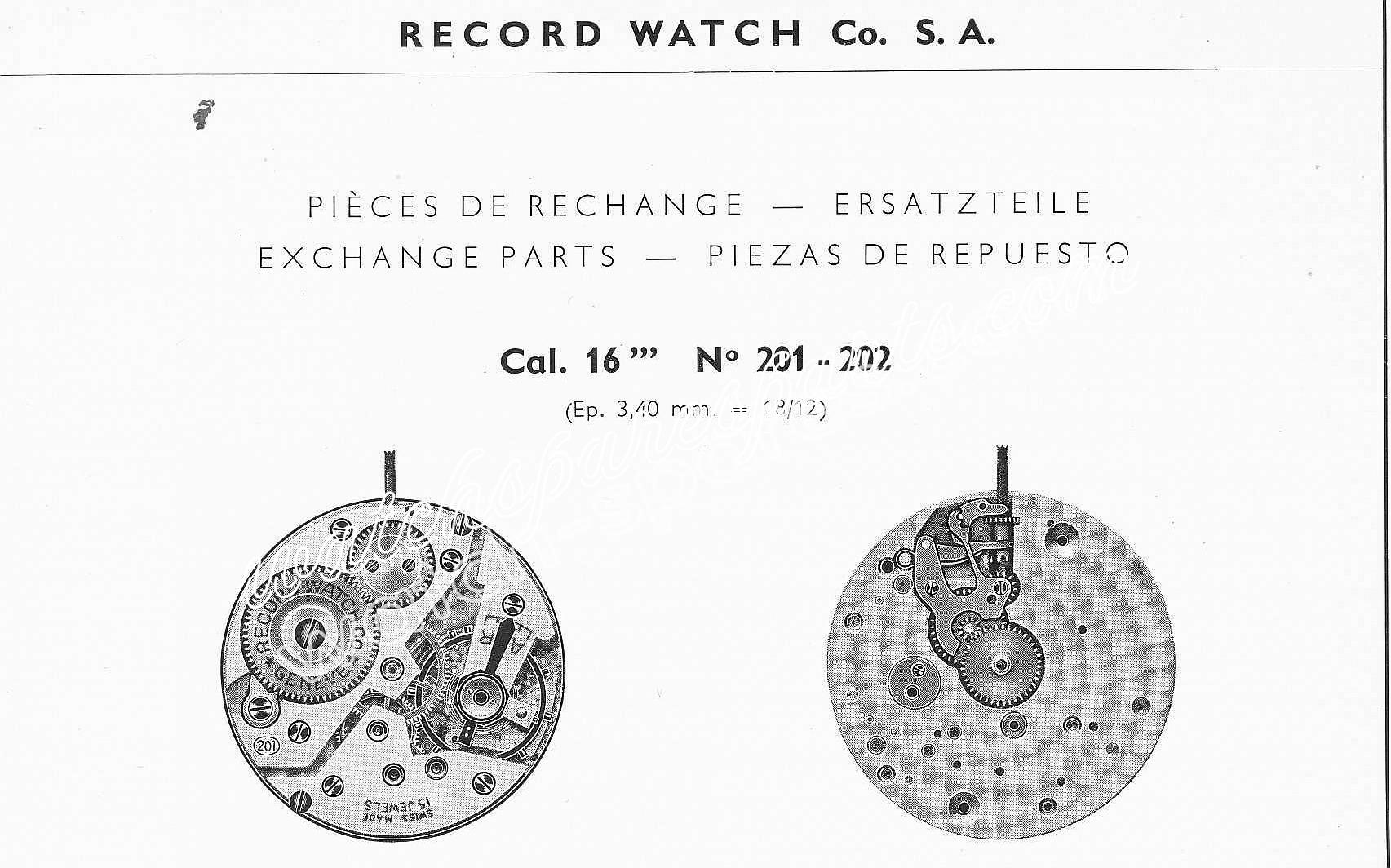Record 201 - www.watchsparesparts.com